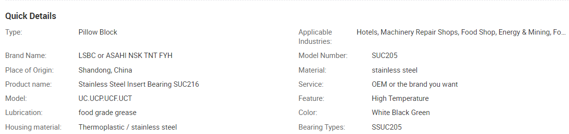 - Buy Product on hojebearings.com