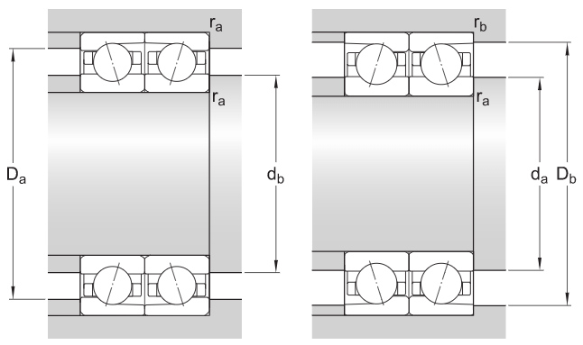 7014 CD/P4A Angular contact ball bearings, super-precision - P4A ...